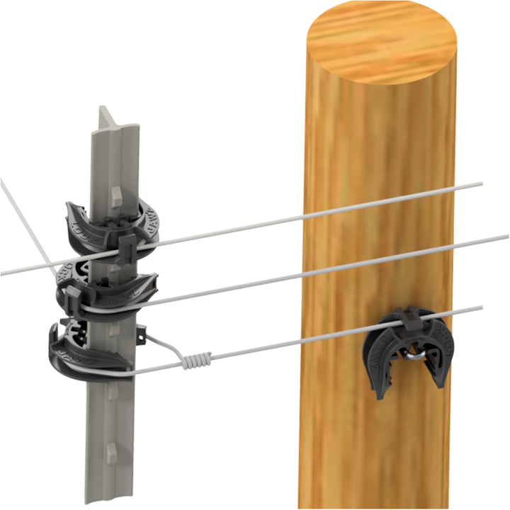 LockJawz - The Last T-Post Insulator You Will Ever Need