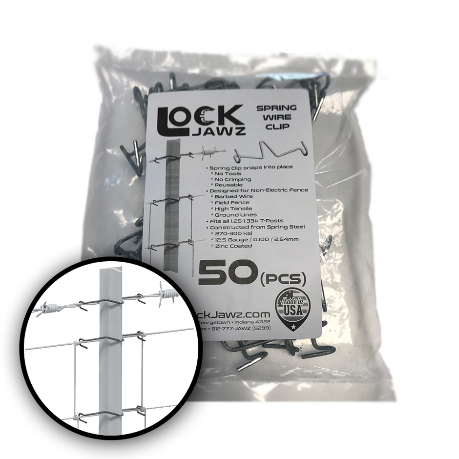 LockJawz Spring Wire Clips